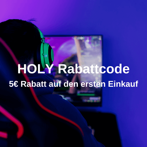Rabattcode HOLY | -5€ auf gesunde Energy Drinks