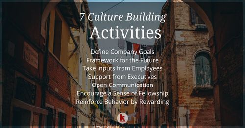 Culture building activities for your organization! - RedAlkemi