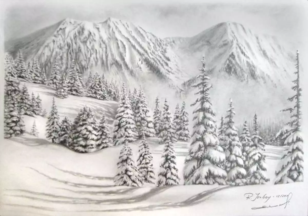 18 Easy & Beginner-friendly Landscape Drawing Ideas