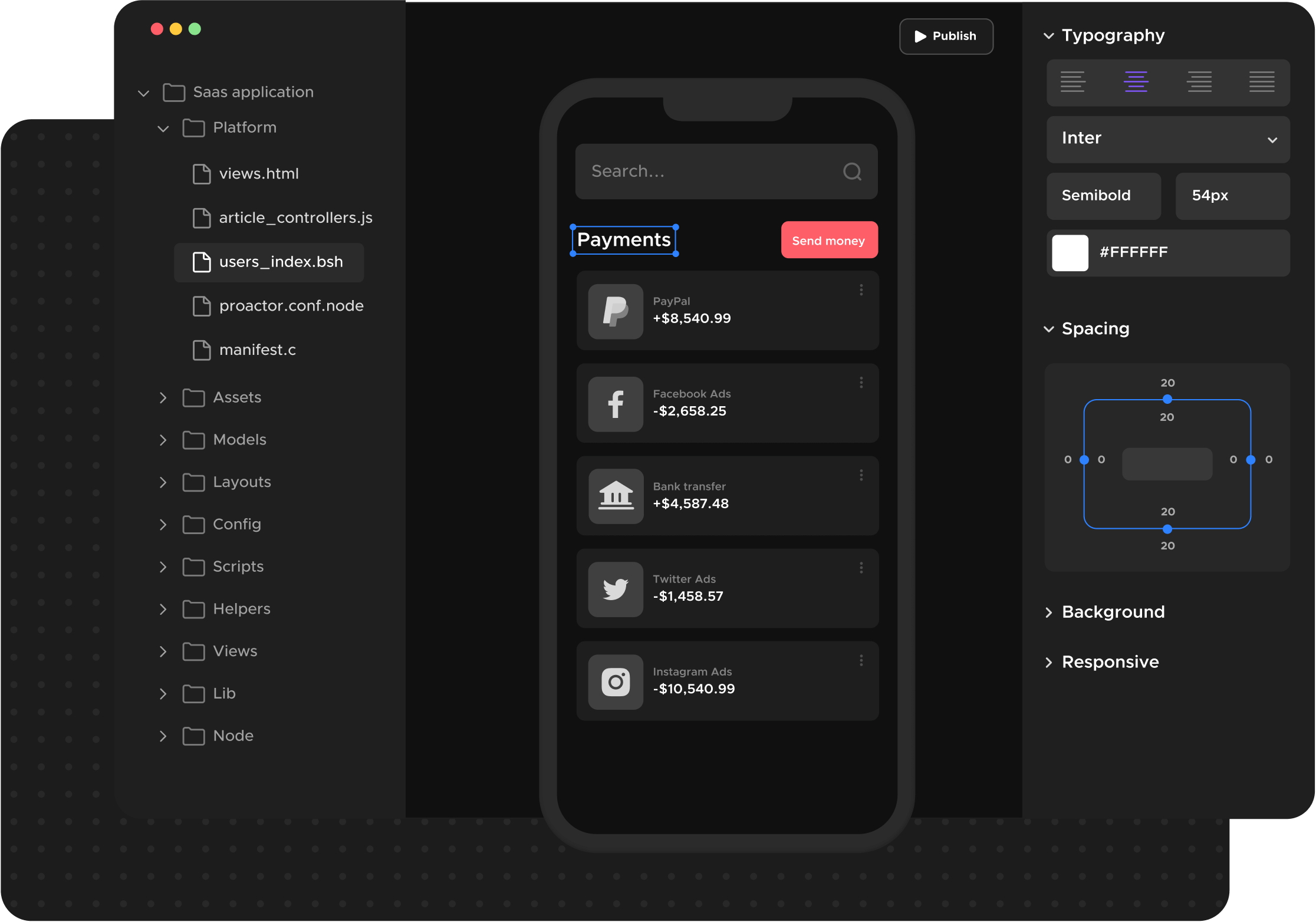 Landing Page - Sleek X - Webflow Ecommerce website template