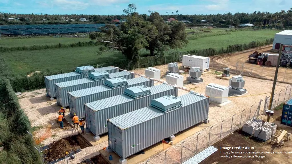 Electrical design of 2 x 5MW batteries on Tonga | Enhar