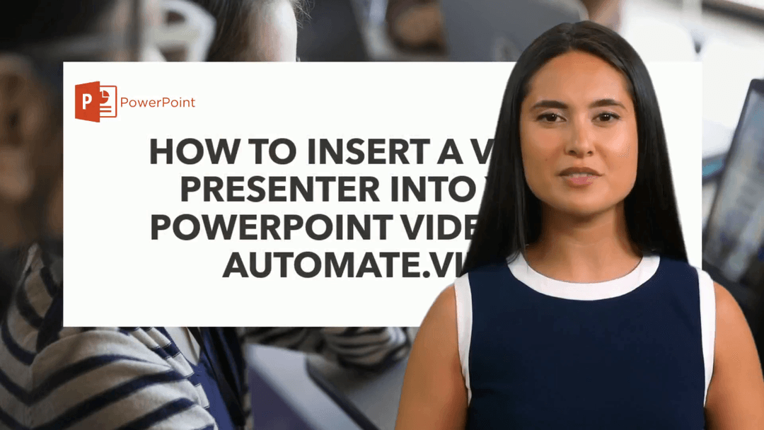 Automate.video - PresenterGPT - Write your speech with ChatGPT for Powerpoint, AI Virtual Presenter