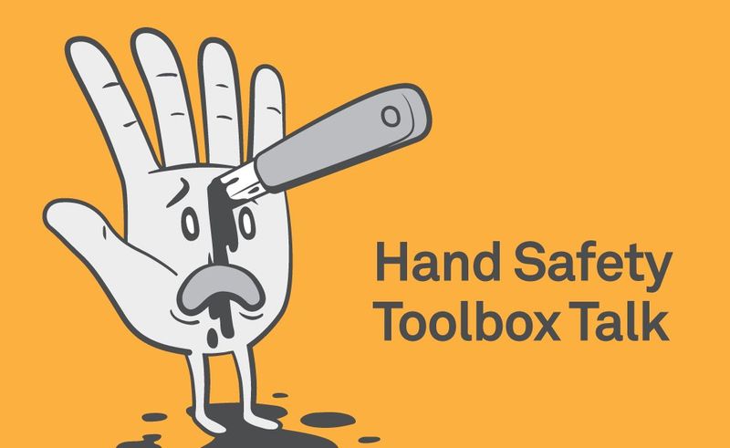 FREE Hand Safety Toolbox Talk