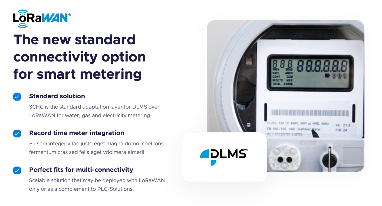Acklio: DLMS over LoRaWAN