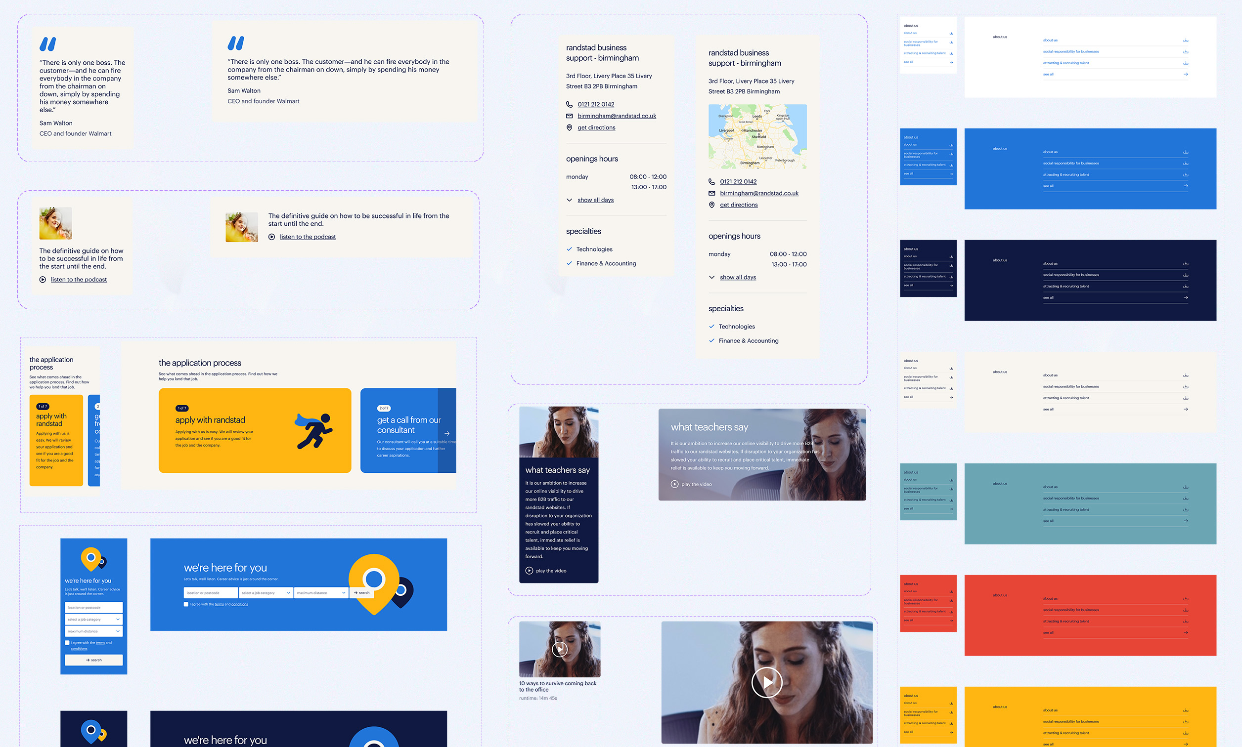 Randstad Sticker Sheets design systems - Brandfolio - Webflow Ecommerce ...