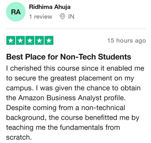 Data Science & Analytics Placement Assurance Program