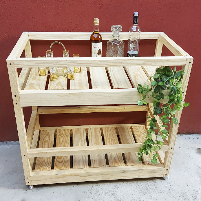How to Build a Wooden Utility Cart