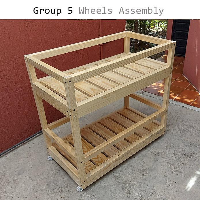 How to Build a Wooden Utility Cart