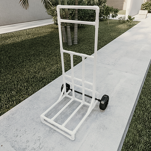 DIY PVC Market Cart