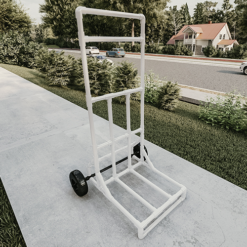 DIY PVC Market Cart