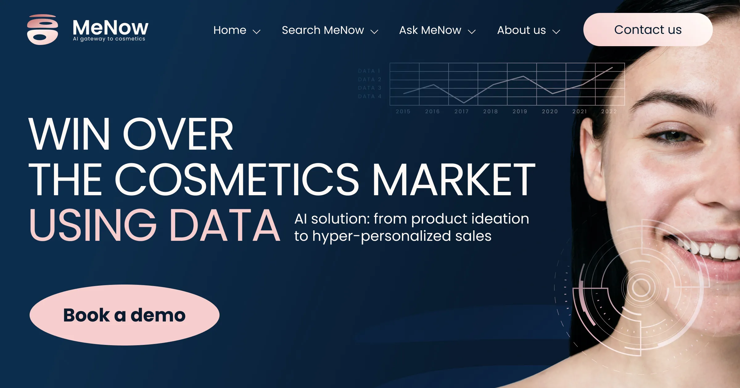 MeNow — AI gateway to cosmetics