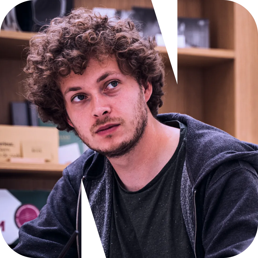 Nicolas Schaus | Over Mij | Gepassioneerde UX/UI Designer & Webflow Developer