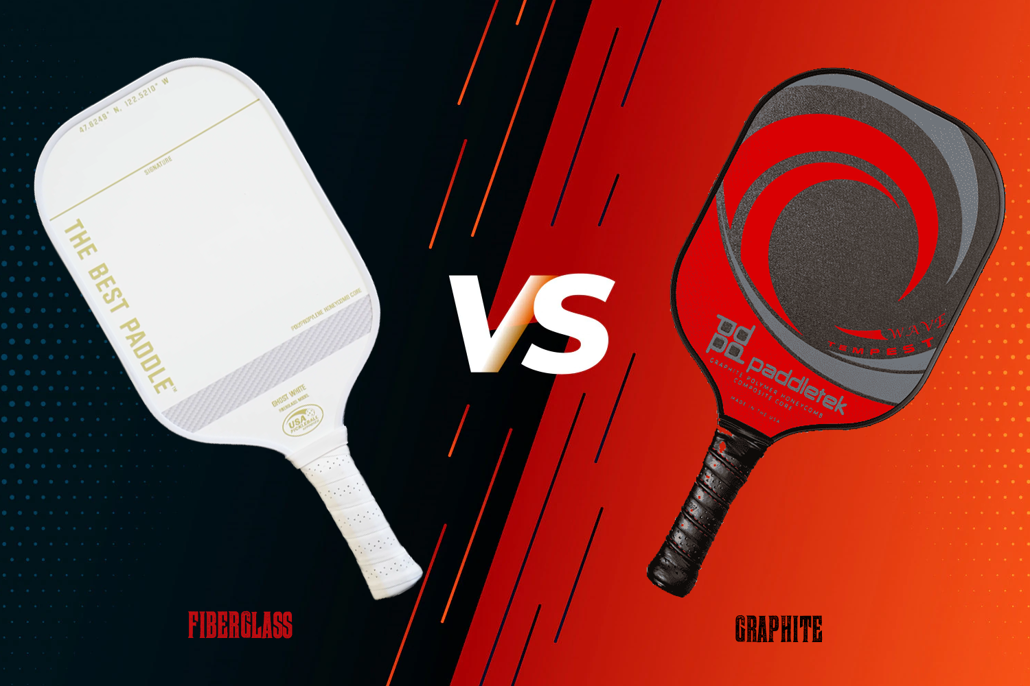 Graphite vs. Fiberglass Pickleball Paddles - Pros and Cons Explained ...