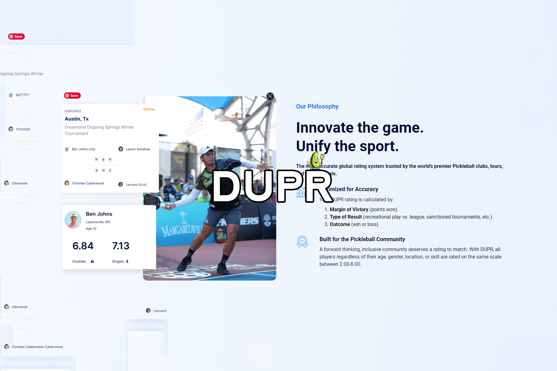 DUPR: Revolutionizing Pickleball Player Ratings | The Skilled Pickle