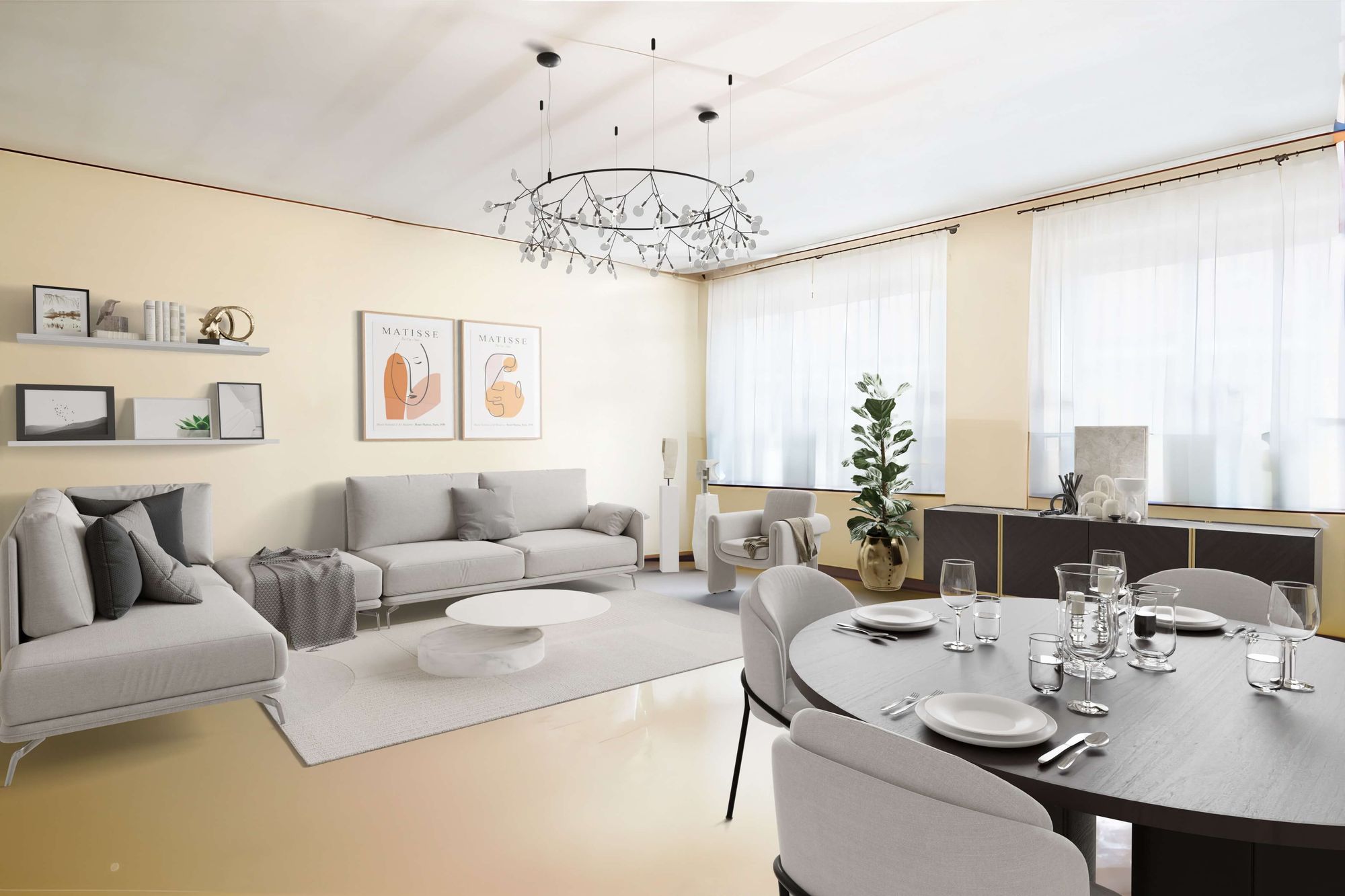 Virtual Staging for $7/image With Apply Designs Staging Software