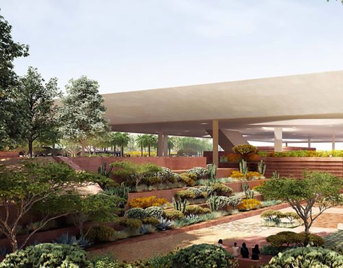 King Salman Visitors Park Pavilion - Manoukian