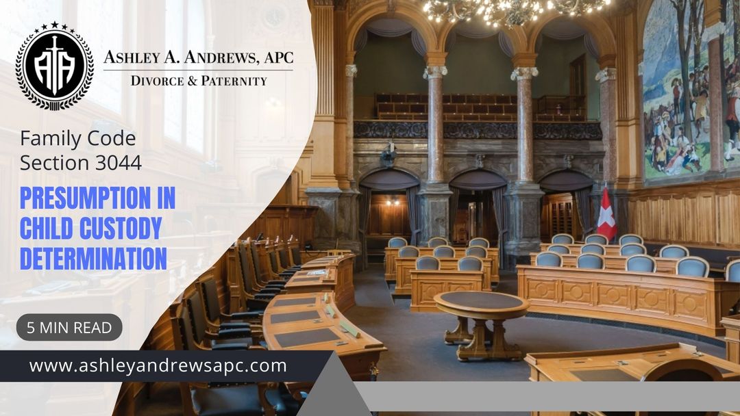 Family Code Section 3044 Presumption in Child Custody Determination ...