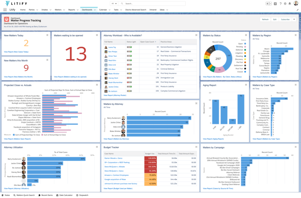 Legal CRM Software for Law Firms | Litify