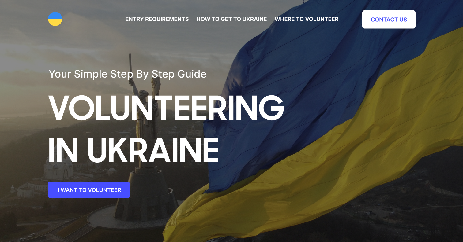Volunteering in Ukraine - The ultimate guide
