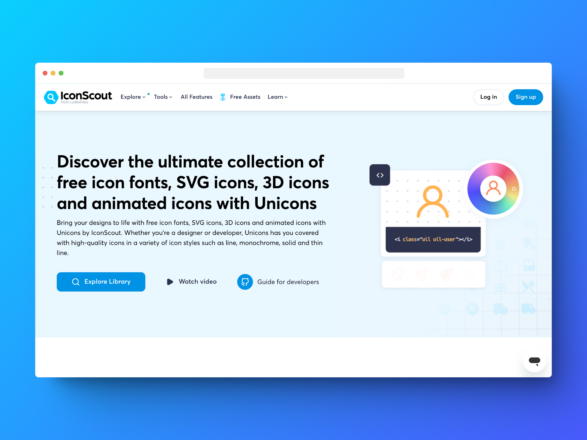 24 Modern Free Icon Sets for UI Design (June 2023)