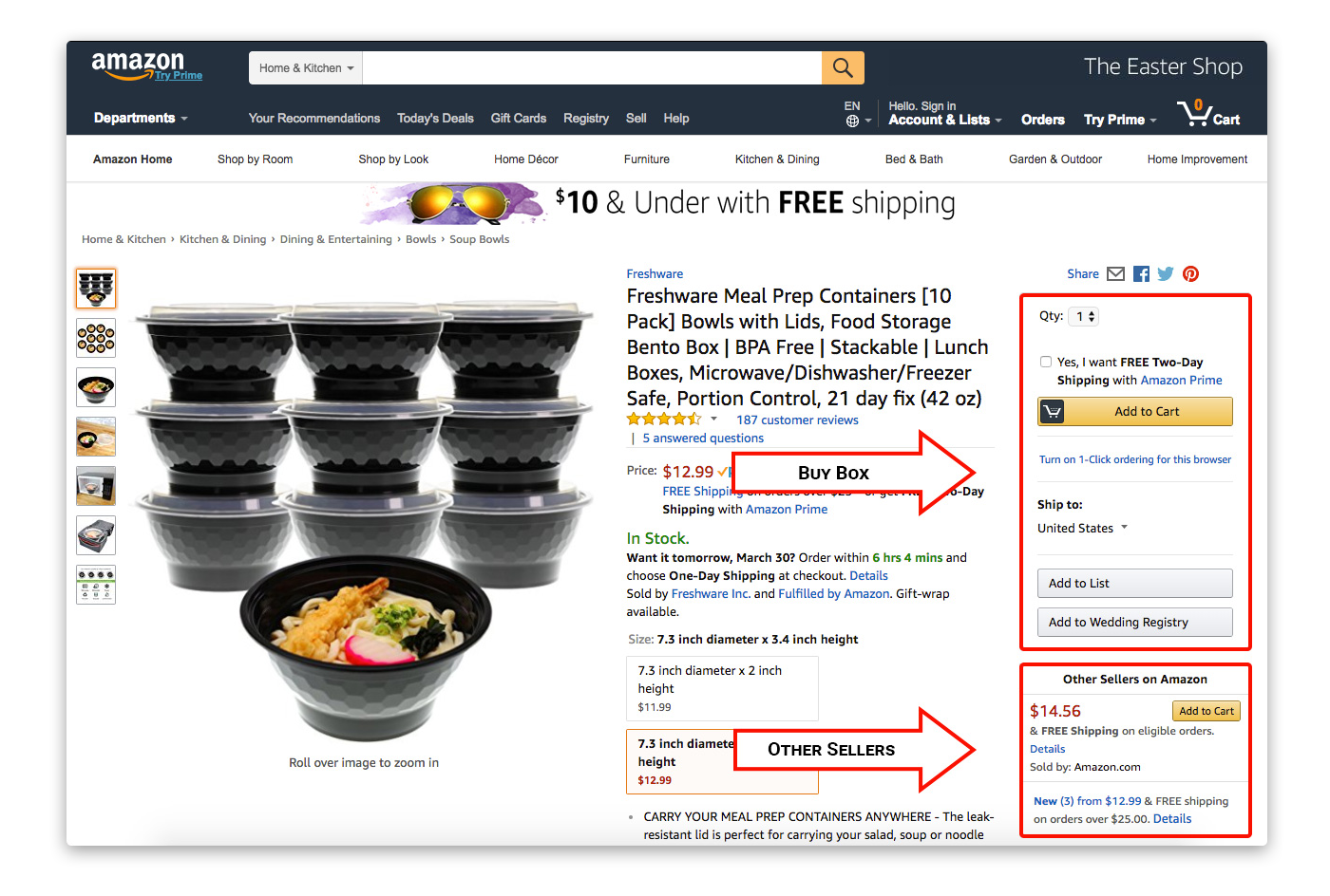 7 facts about the Amazon Buy Box | ASINSpotlight - Amazon Product Data ...