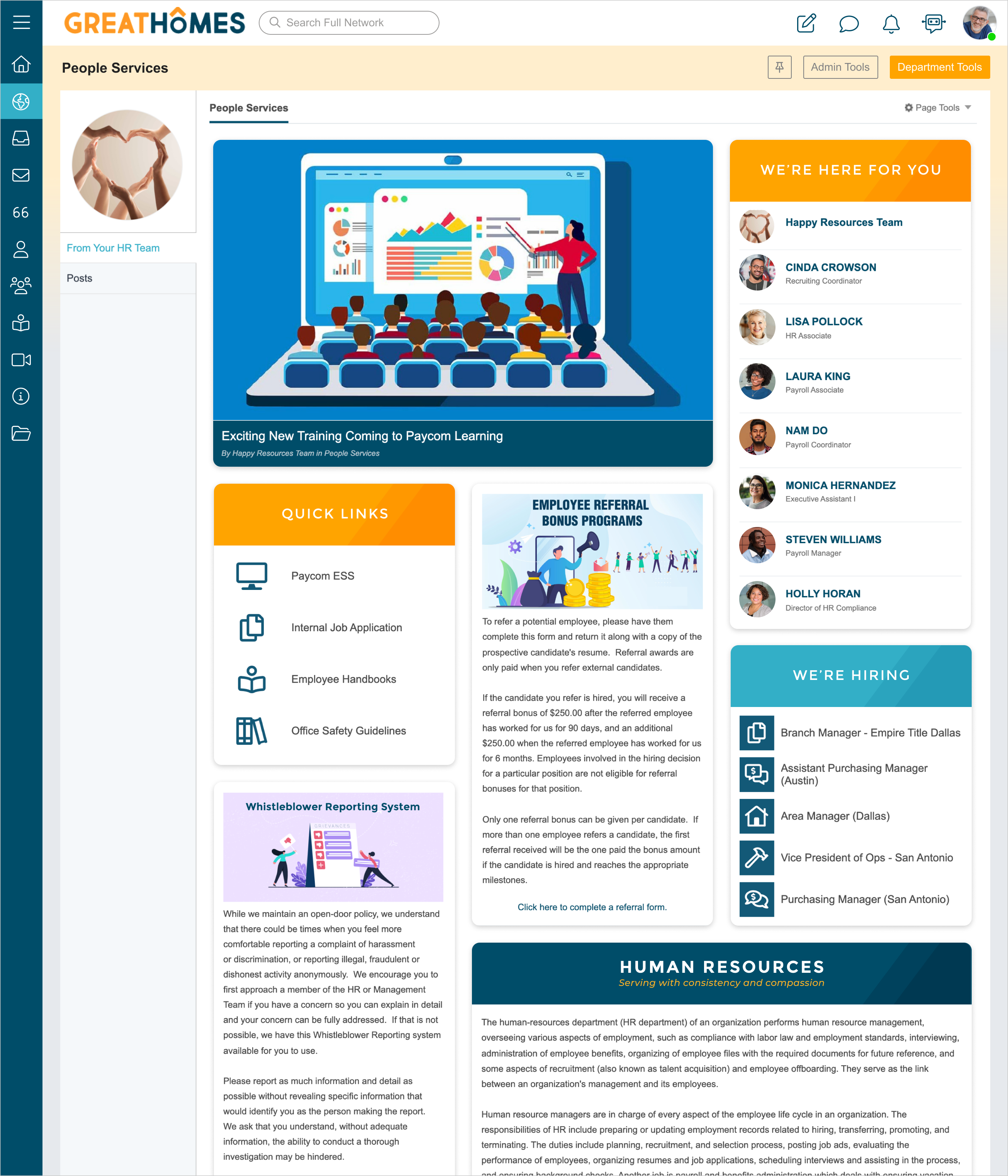 20 Inspiring Intranet Design Examples for Your Hub
