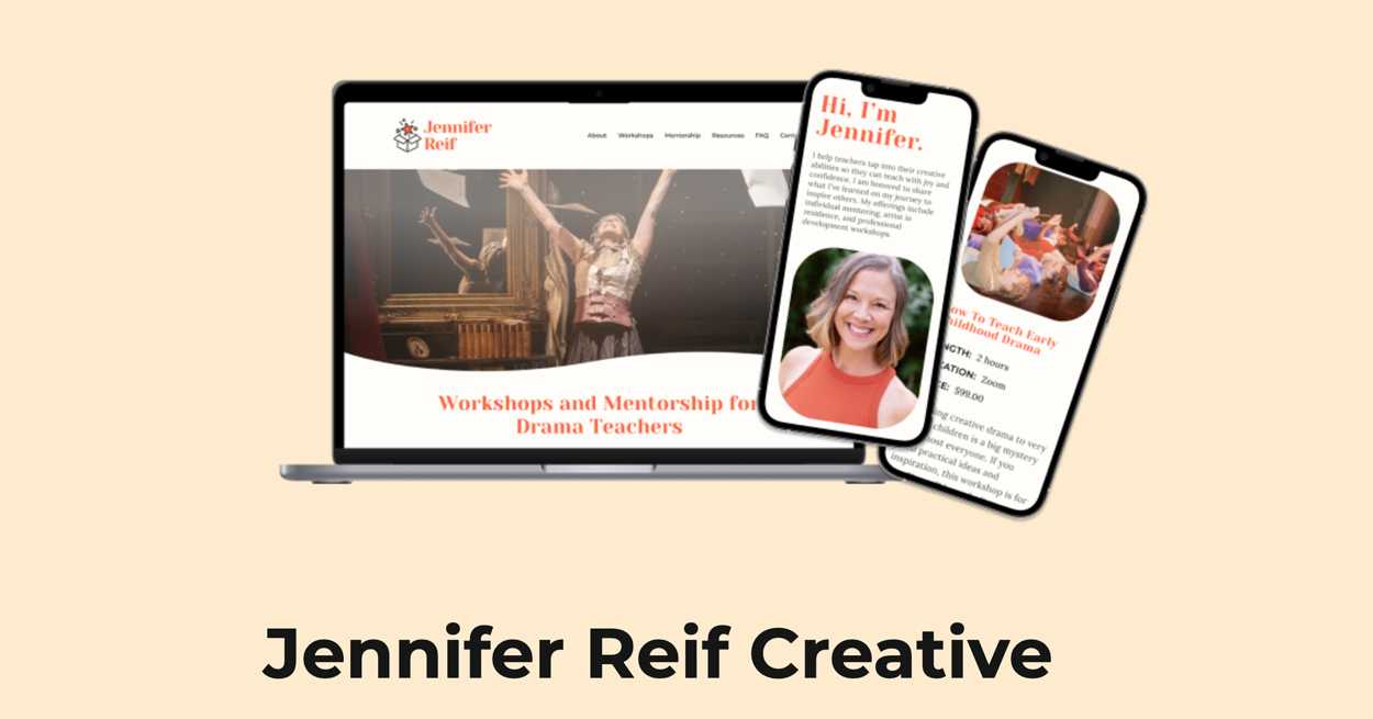 Jennifer Reif Creative | UX Case Study