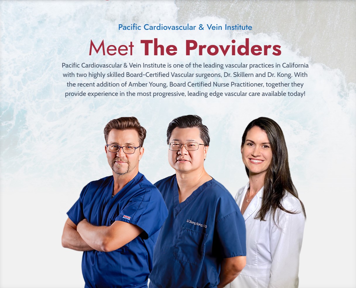 Meet the Providers at Pacific Cardiovascular & Vein Institute