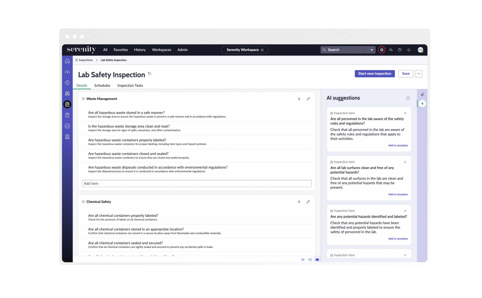 EHS Artificial Intelligence Software