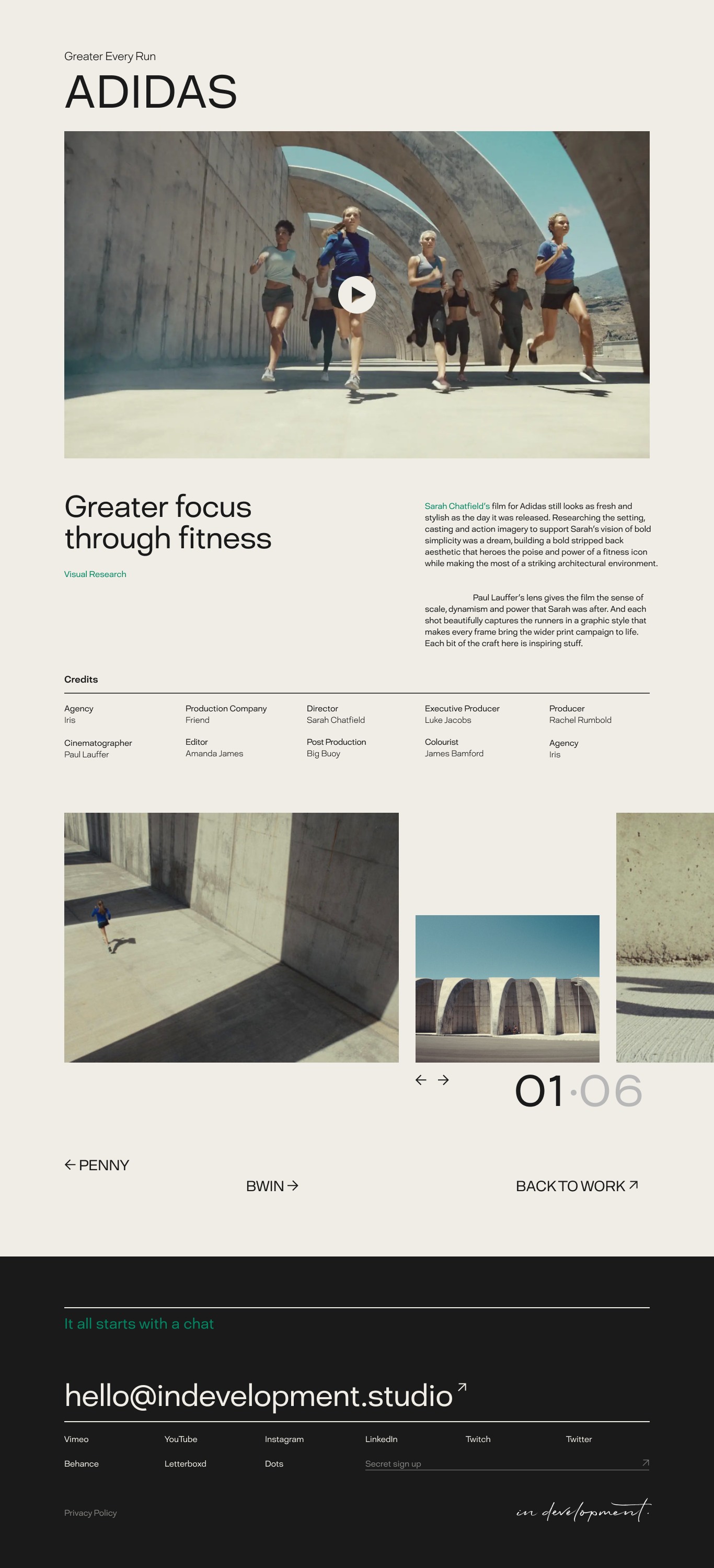 In Development | Studio Miko