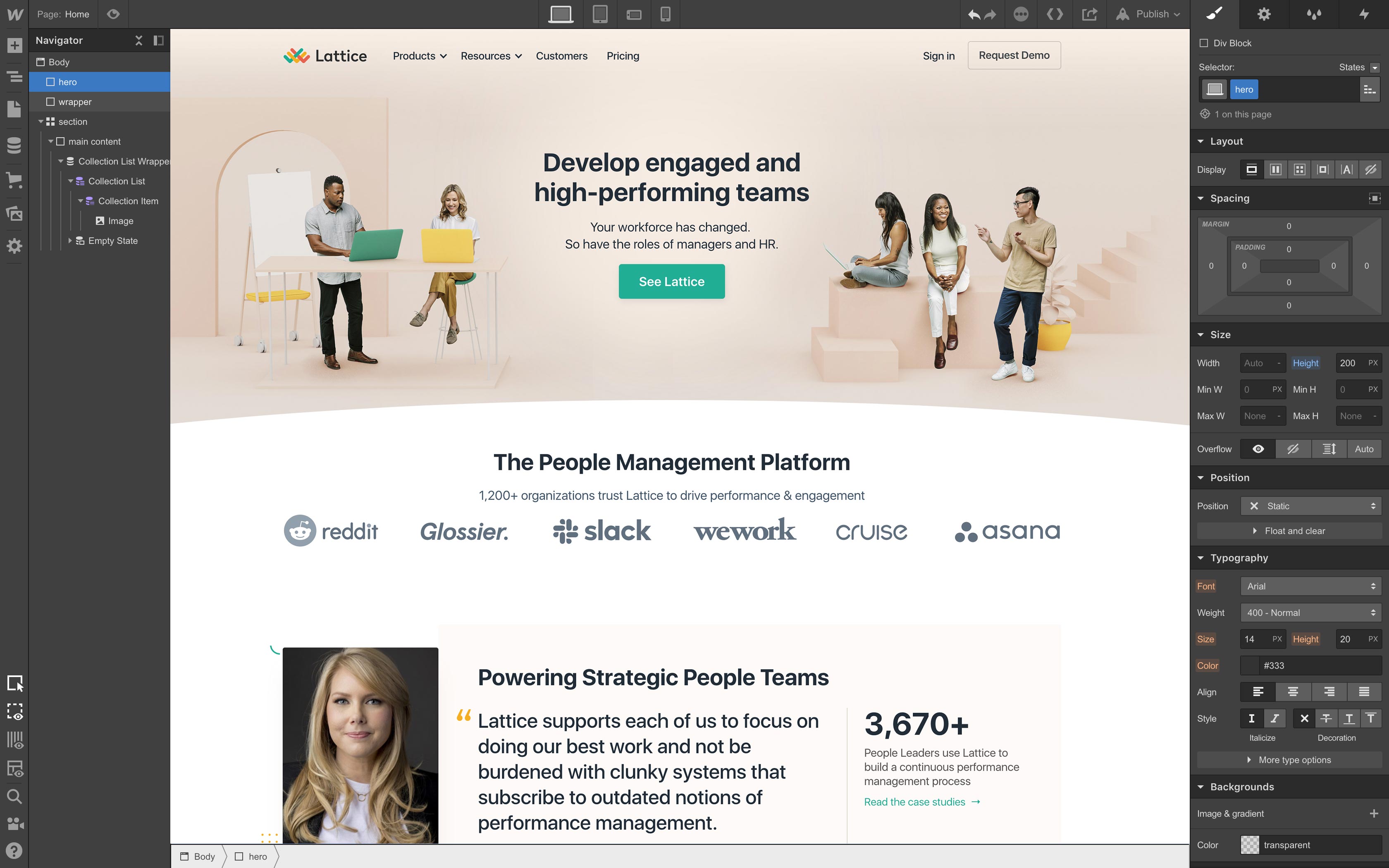 Individuells Webdesign, Webflow-Entwicklung & SEO – WebFusion-Studio