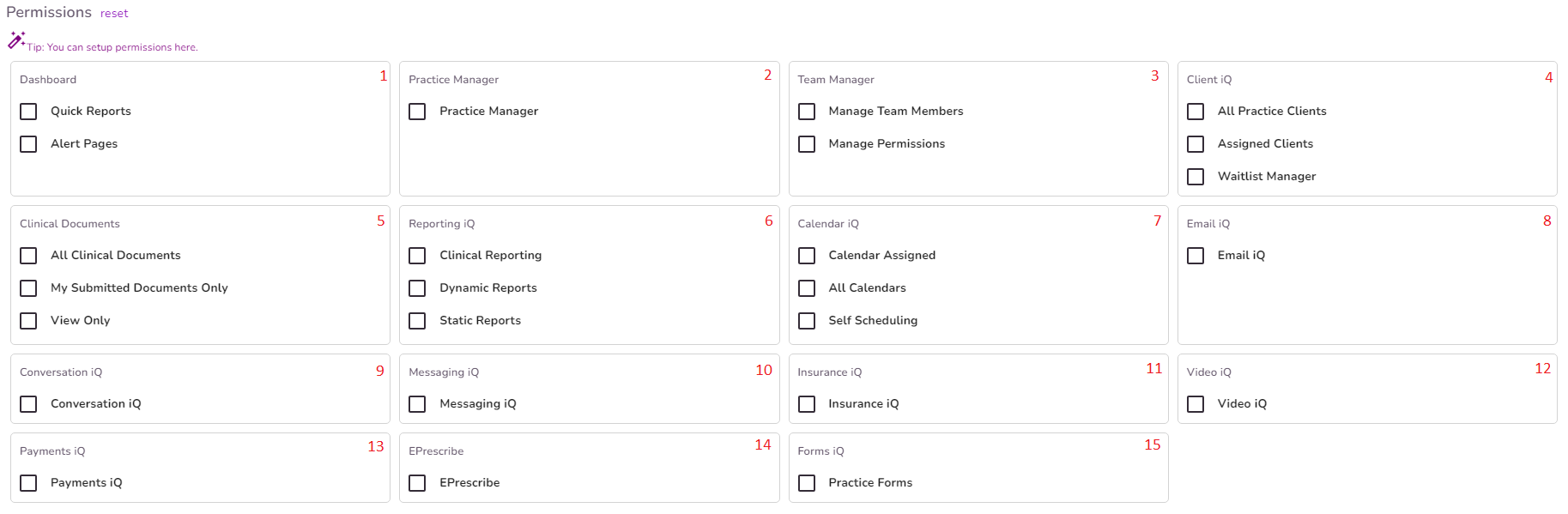Understanding User Role Permissions - TiQ Help Center