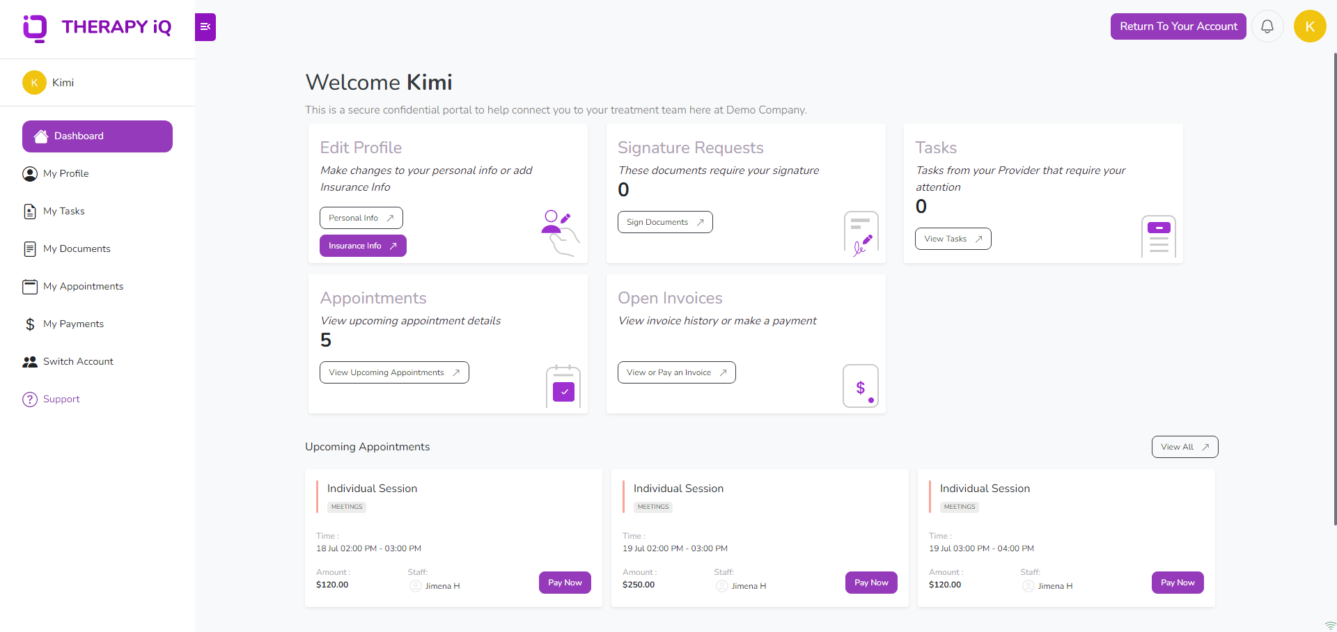 Navigating And Understanding Your TiQ Portal - Techcloud X Webflow Template