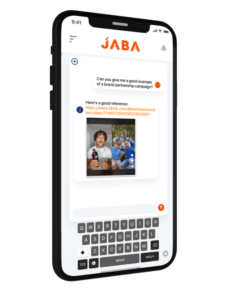 JABA: Jaster Athlete Brand Assisstant