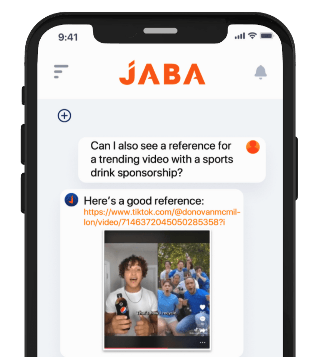 JABA: Jaster Athlete Brand Assisstant