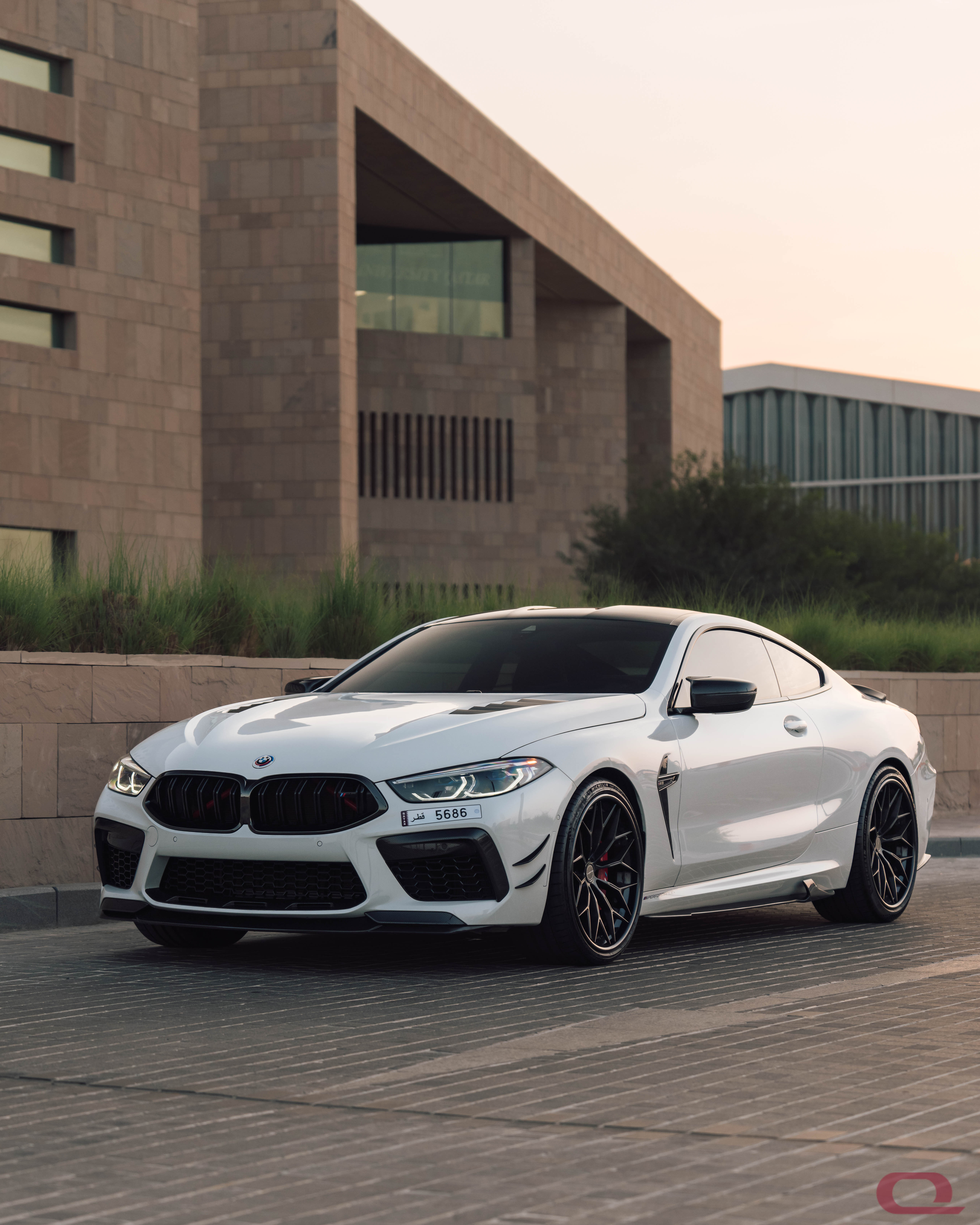 BMW M8 Competition - Prisma Webflow Portfolio template