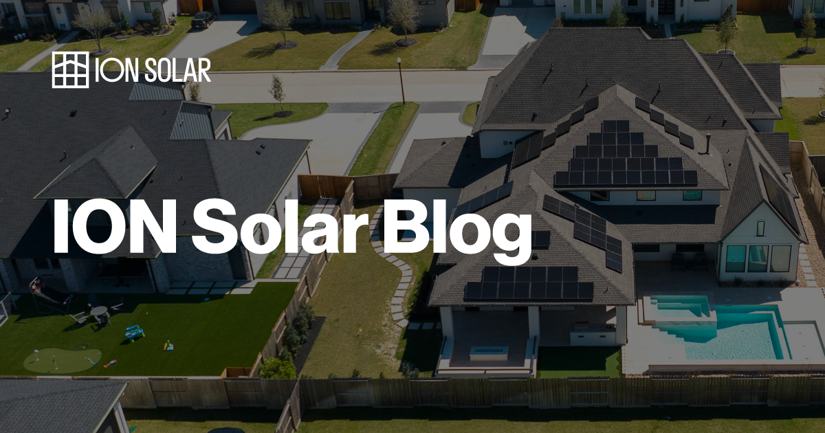 ION Solar Blog | ION Solar