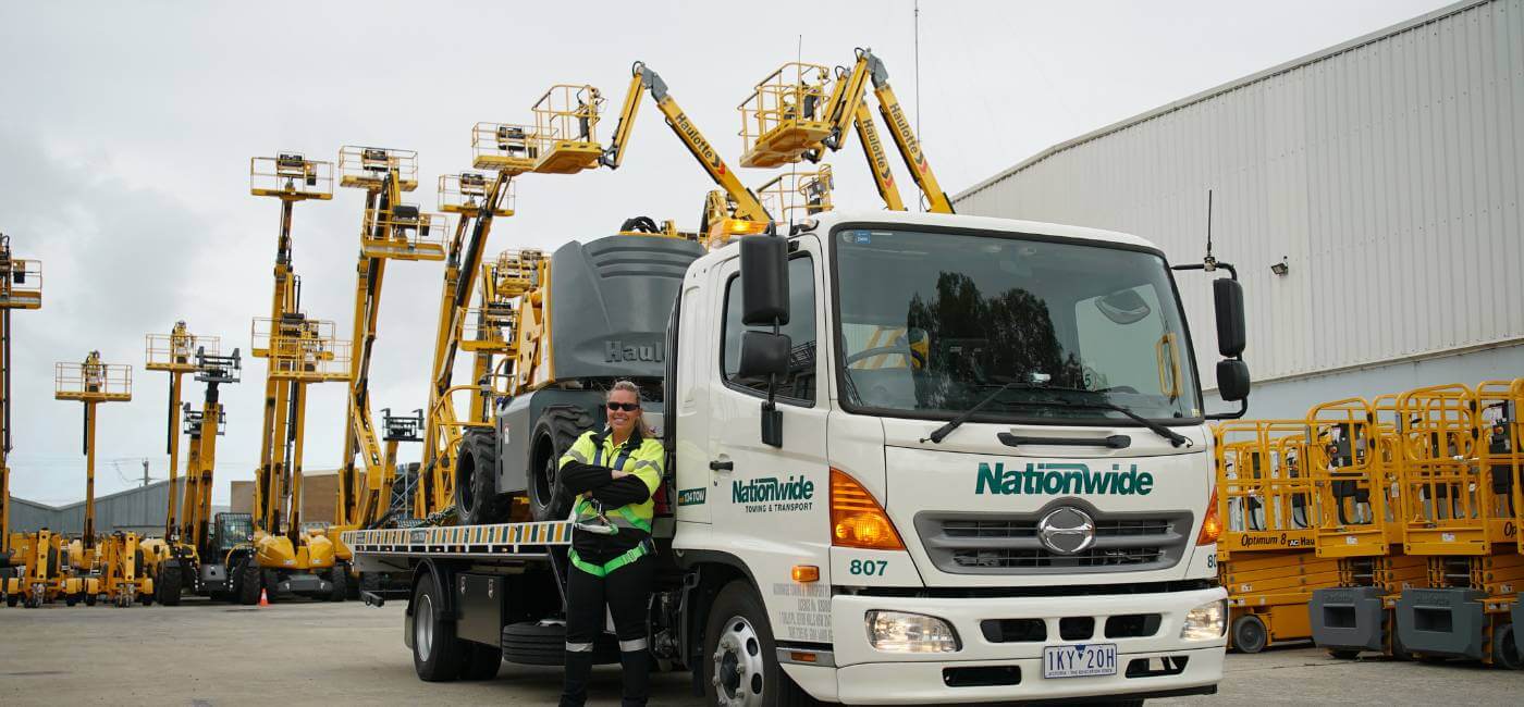 Elevated Work Platform Towing | Nationwide Group