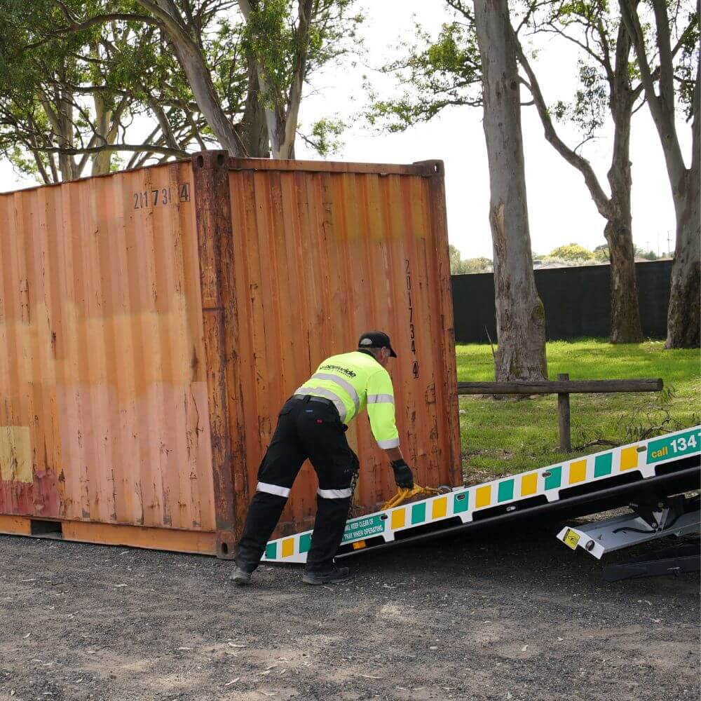 Shipping Container Towing Services | Nationwide Group