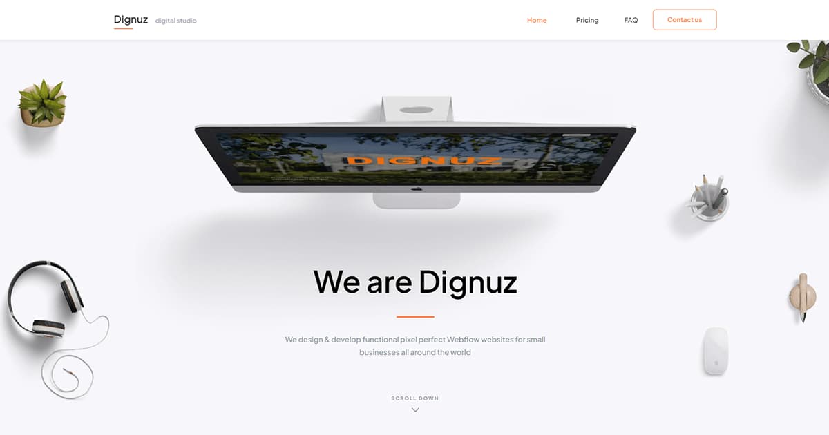 Dignuz Design - webflow design & development