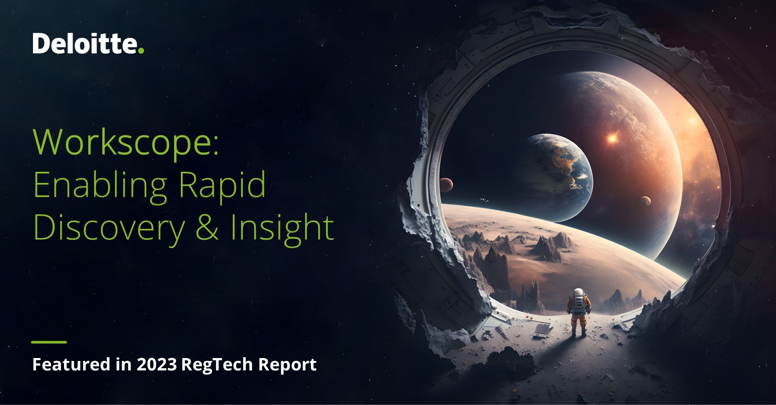 Workscope Highlighted in Deloitte's Latest RegTech Universe Report