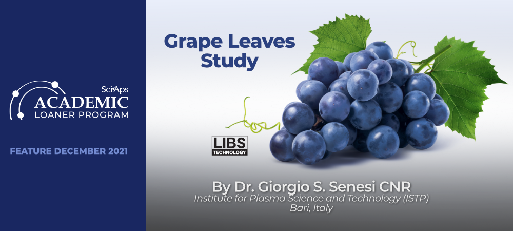 Finding a LIBS method for improved plant nutrition in grape production