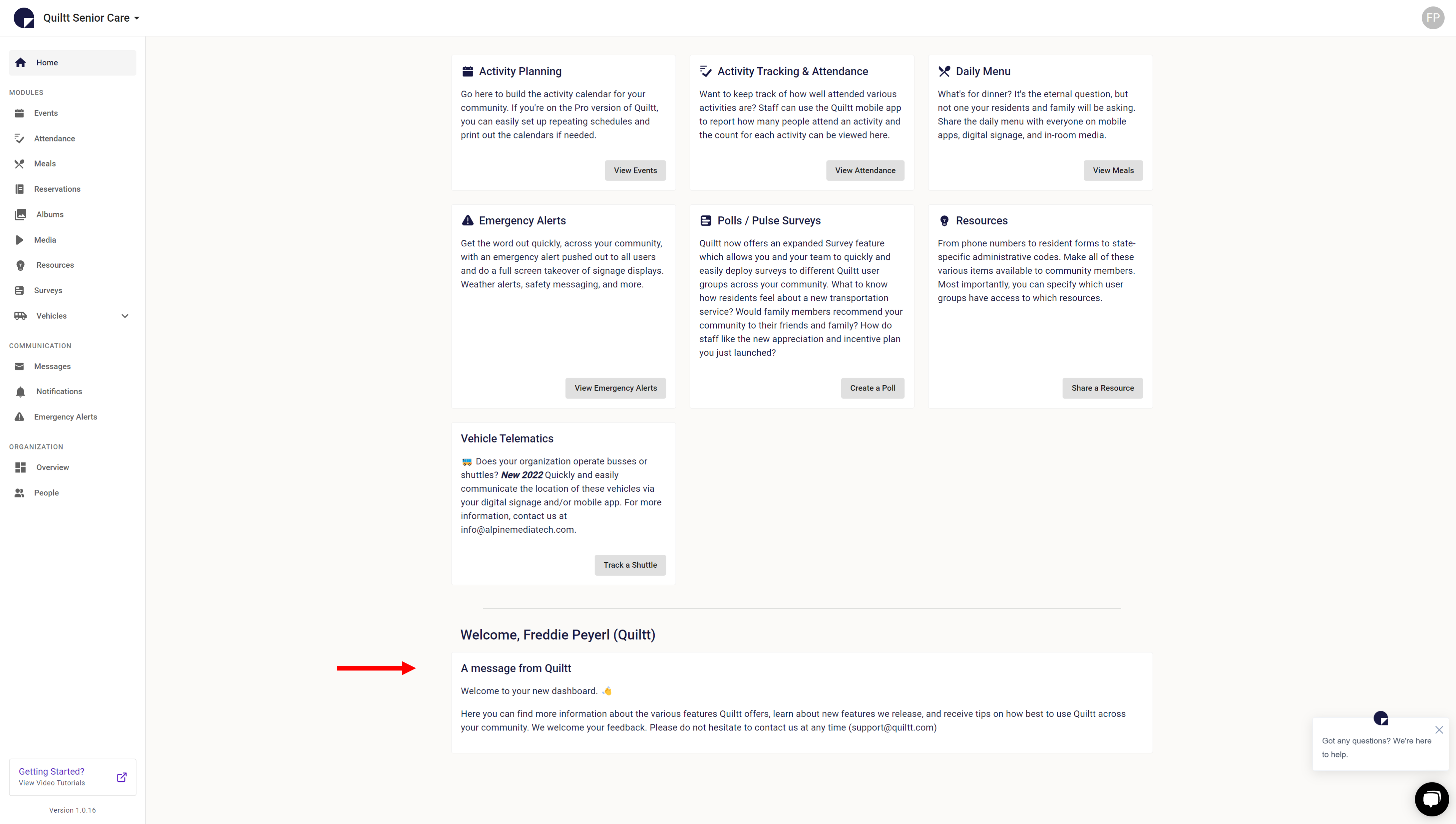 What does the Home Tab Include?