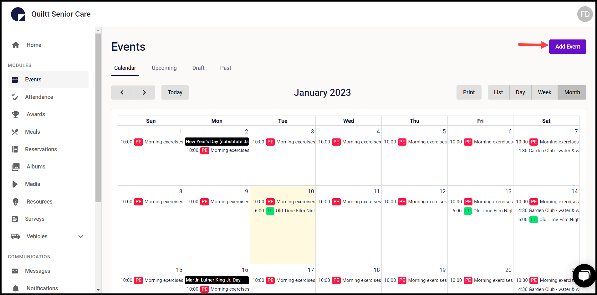 How to Add an Event?