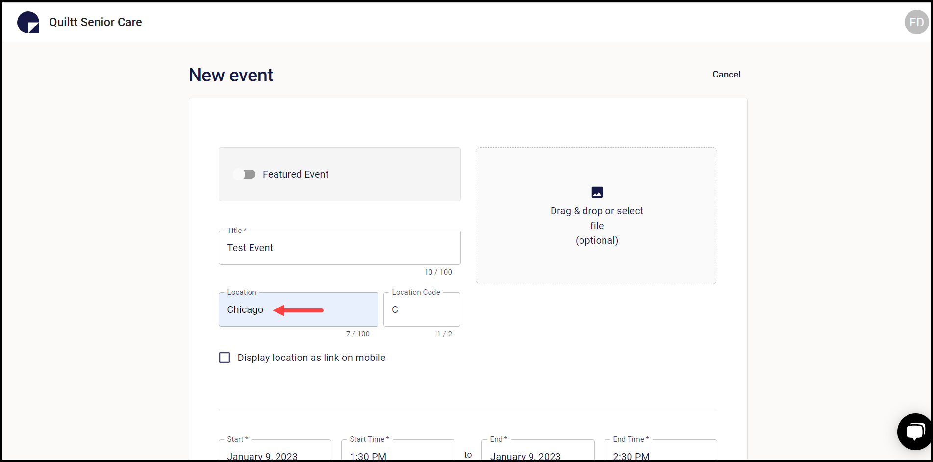 How to Add an Event?