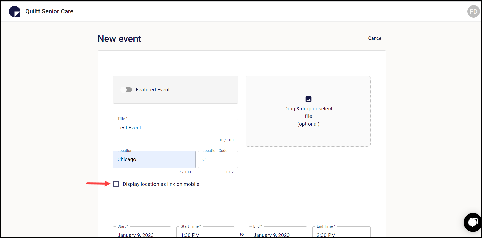 How to Add an Event?