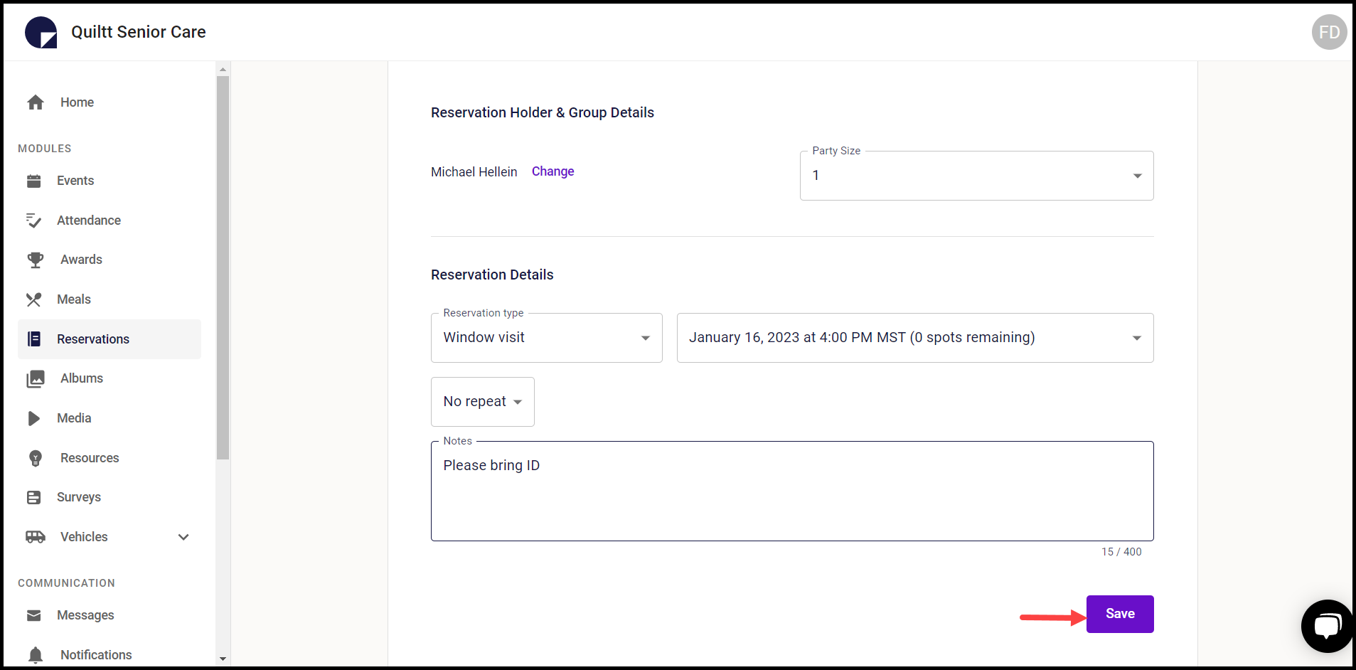 How to Add a Reservation?
