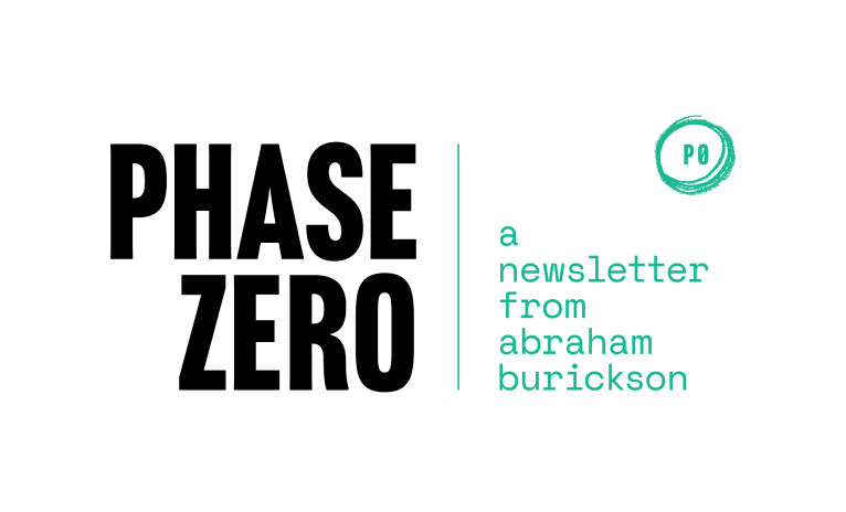 Phase Zero | Experience Design Newsletter