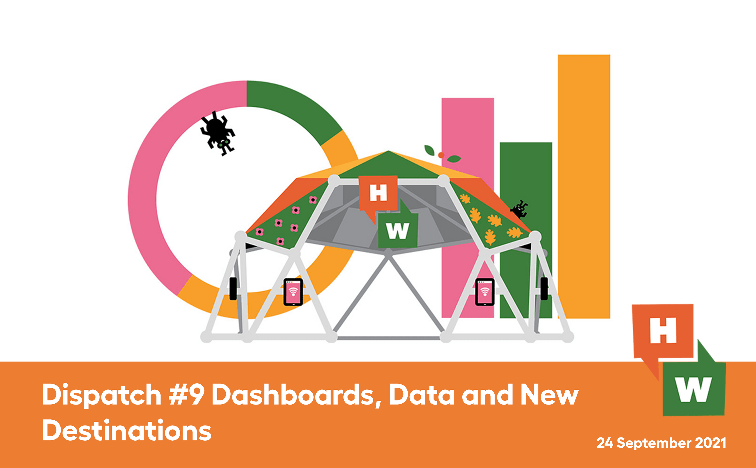 Dispatch #9. Dashboards, data and new destinations. · Hello World