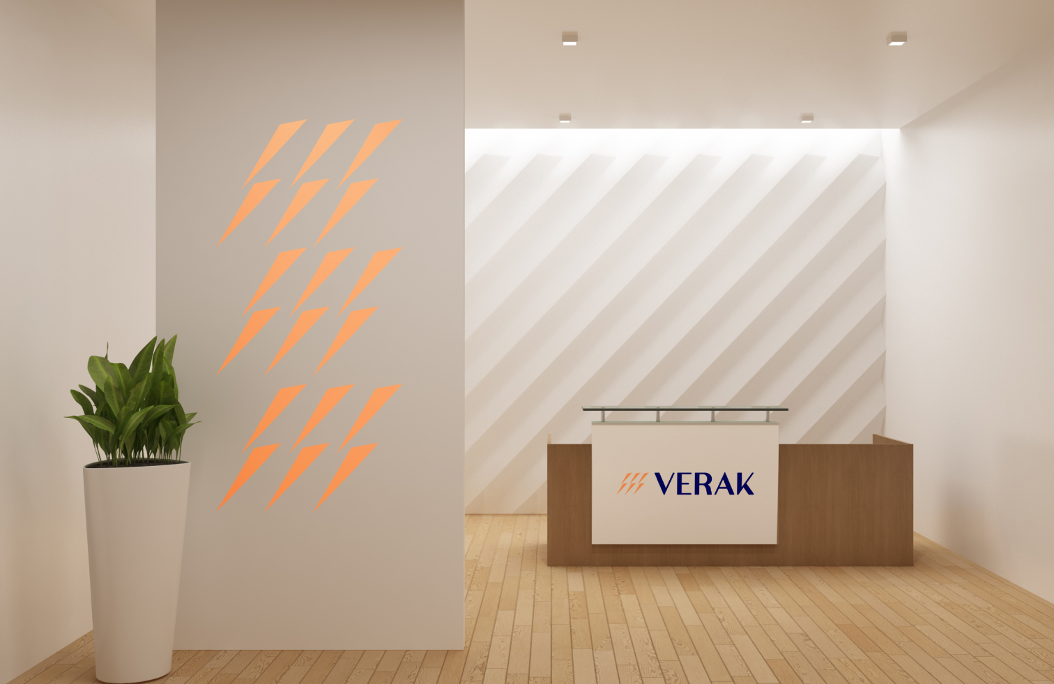 Verak- Branding, Custom Graphic Design- Dot and Grid